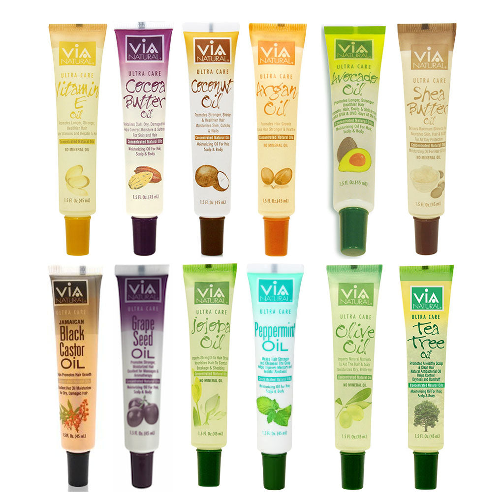 (12ct) VIA Concentrated Natural Oil Loc & Lovely Beauty Supply